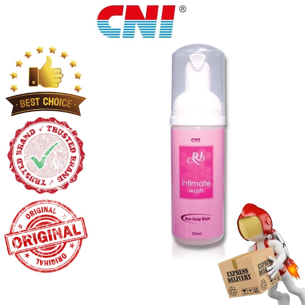 CNI RJ Intimate Wash - Soap-free, Mild Formulation for Daily Hygiene ...