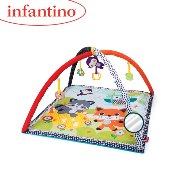 Infantino Safari Activity Gym and Play Mat 005372 | Shopee Malaysia
