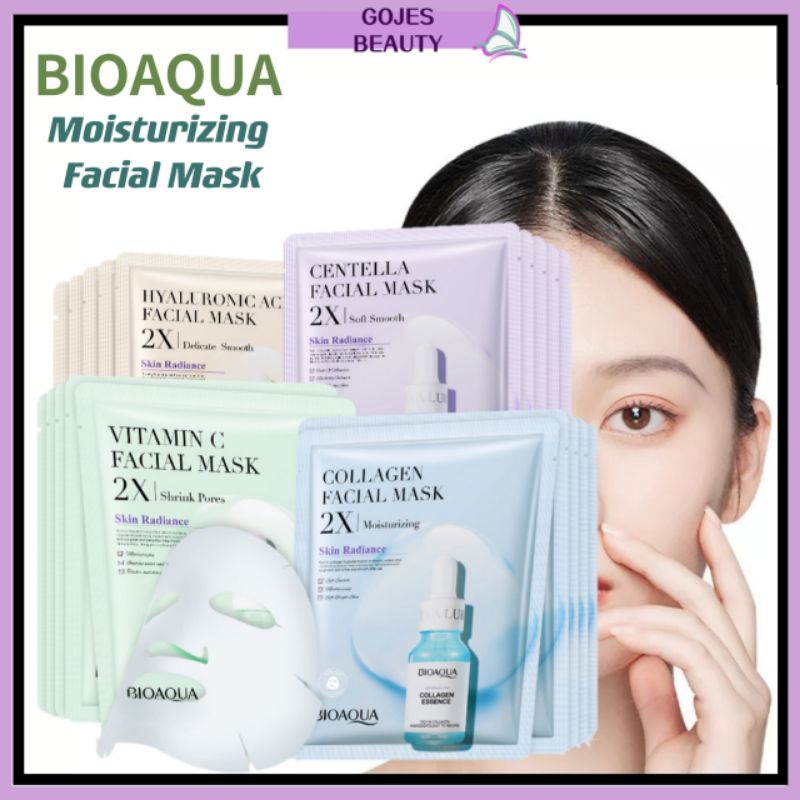 BIOAQUA Moisturizing Facial Mask 30G ( Vitamin C / Collagen ...
