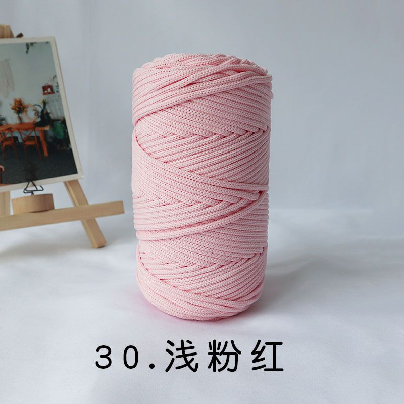 PP Spring 4MM Yarn benang Kait Yarn (300 gram) 4mm Premium Chunky rope ...