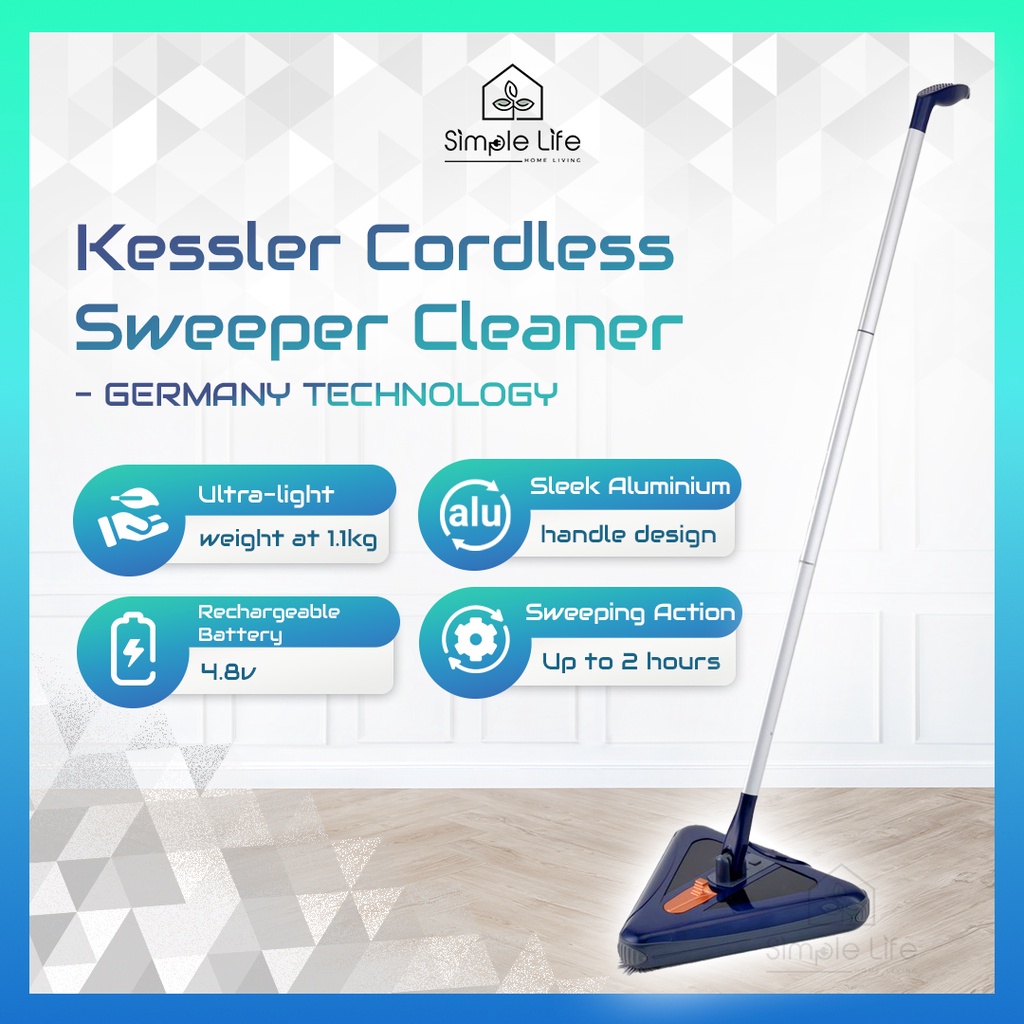 🇲🇾 READY STOCK PRO KESSLER Cordless Cyclone Vacuum GERMANY Cleaner Mop ...