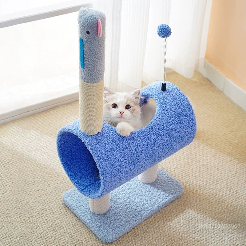 New animal series climbing frame sisal column scratch-resistant cat ...