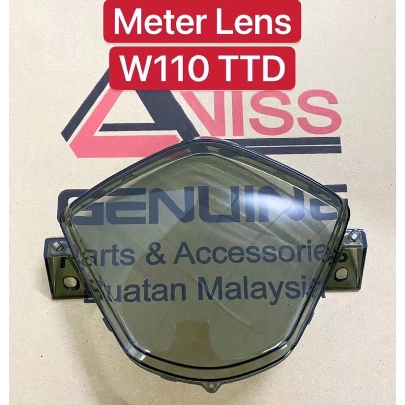 Honda Wave110 Wave 110 Meter Lens Len Cover Clear / Tinted Smoke ...