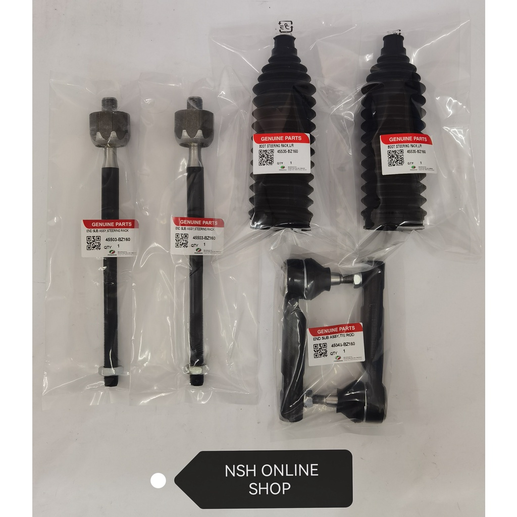 Tie Rod End+Rack End+Steering Boot Cover (OEM) for Perodua Bezza (1 SET ...