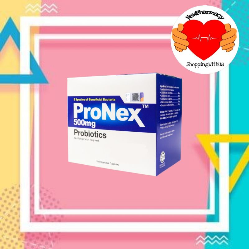 Pronex 500mg Probiotics 10's x 10 (Exp-10/2027) | Shopee Malaysia