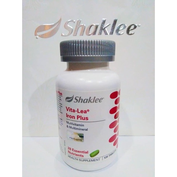 READY STOCK HERE..!! VITA LEA with IRON PLUS SHAKLEE (MULTIVITAMIN) 120 ...