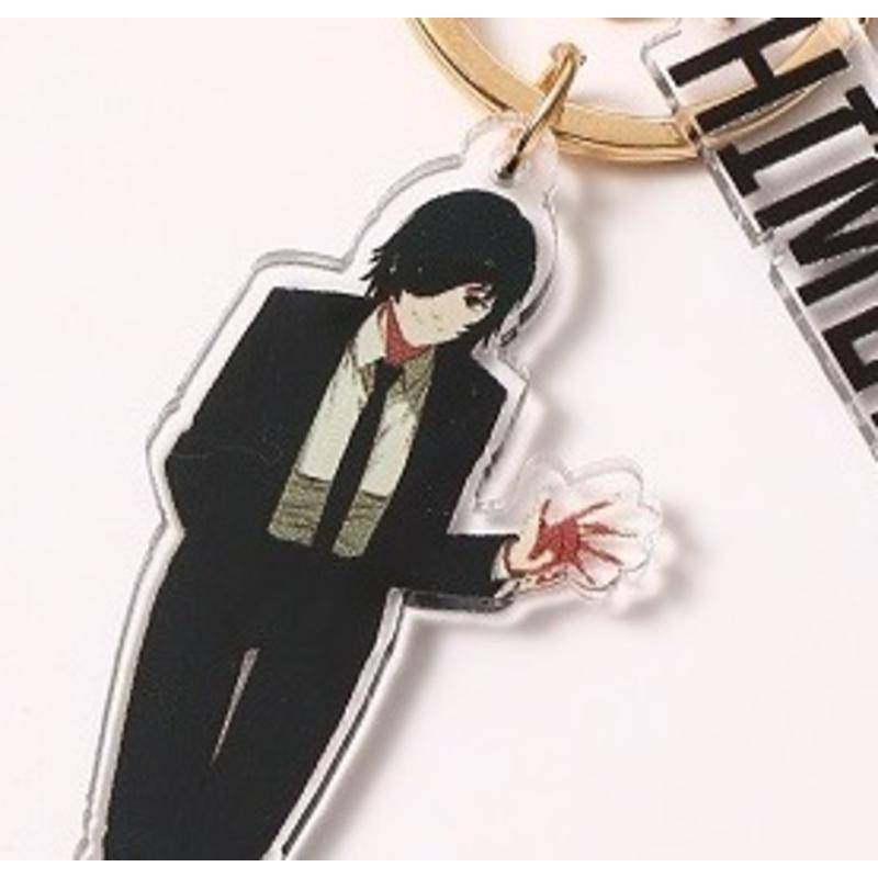 Anime Chainsaw Man Figures Keychain Acrylic Keyring Denji Makima Aki ...