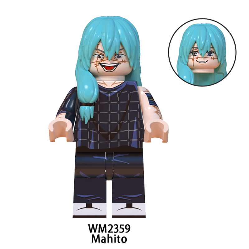 Cartoon Jujutsu Kaisen Minifigures Itadori Yuji Block Toys Gift for ...