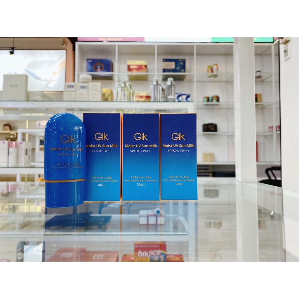 Gik Moist UV Sun Milk SPF50 + / PA + + + Sunscreen (Blue) | Gik Moist ...
