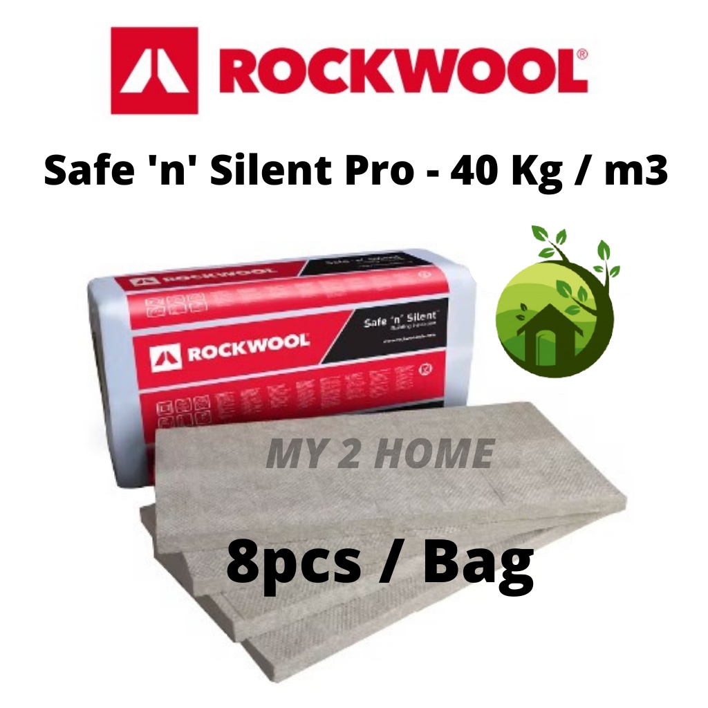 40kg/m3 Rockwool Sound Proof Acoustic Rock Wool Mineral Wool Wall Sound ...