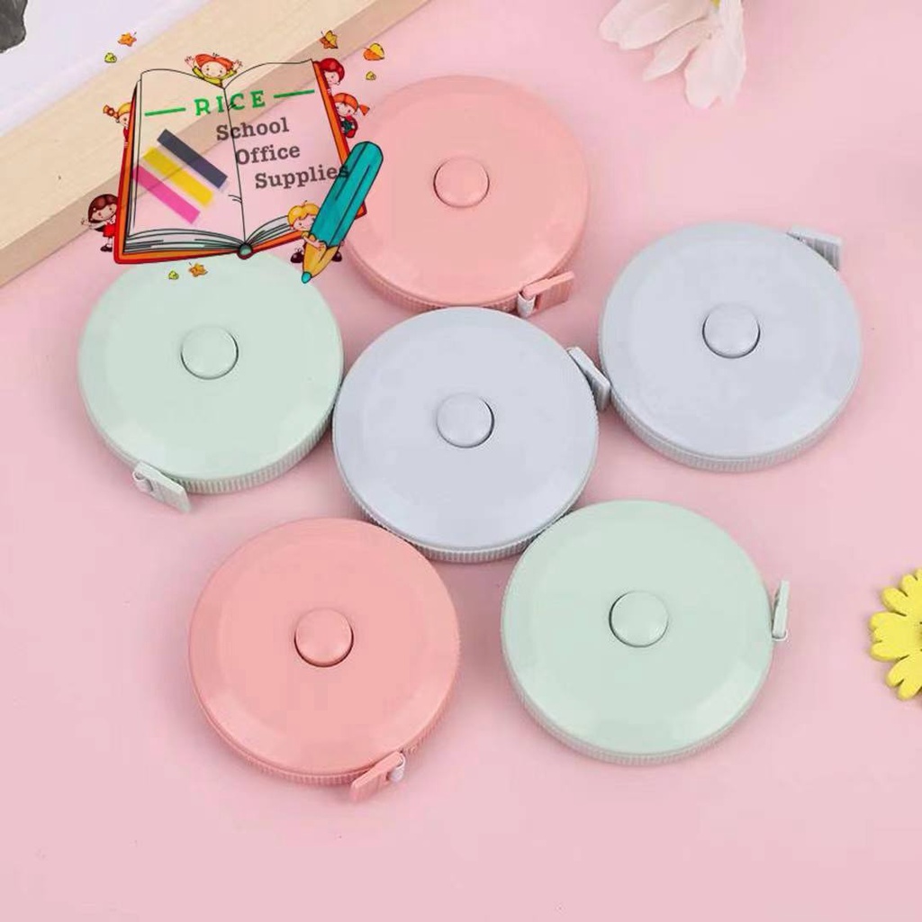 Rice 1.5m Round Sewing Tailor Tape Measure Clothes Measuring Cute Meter ...