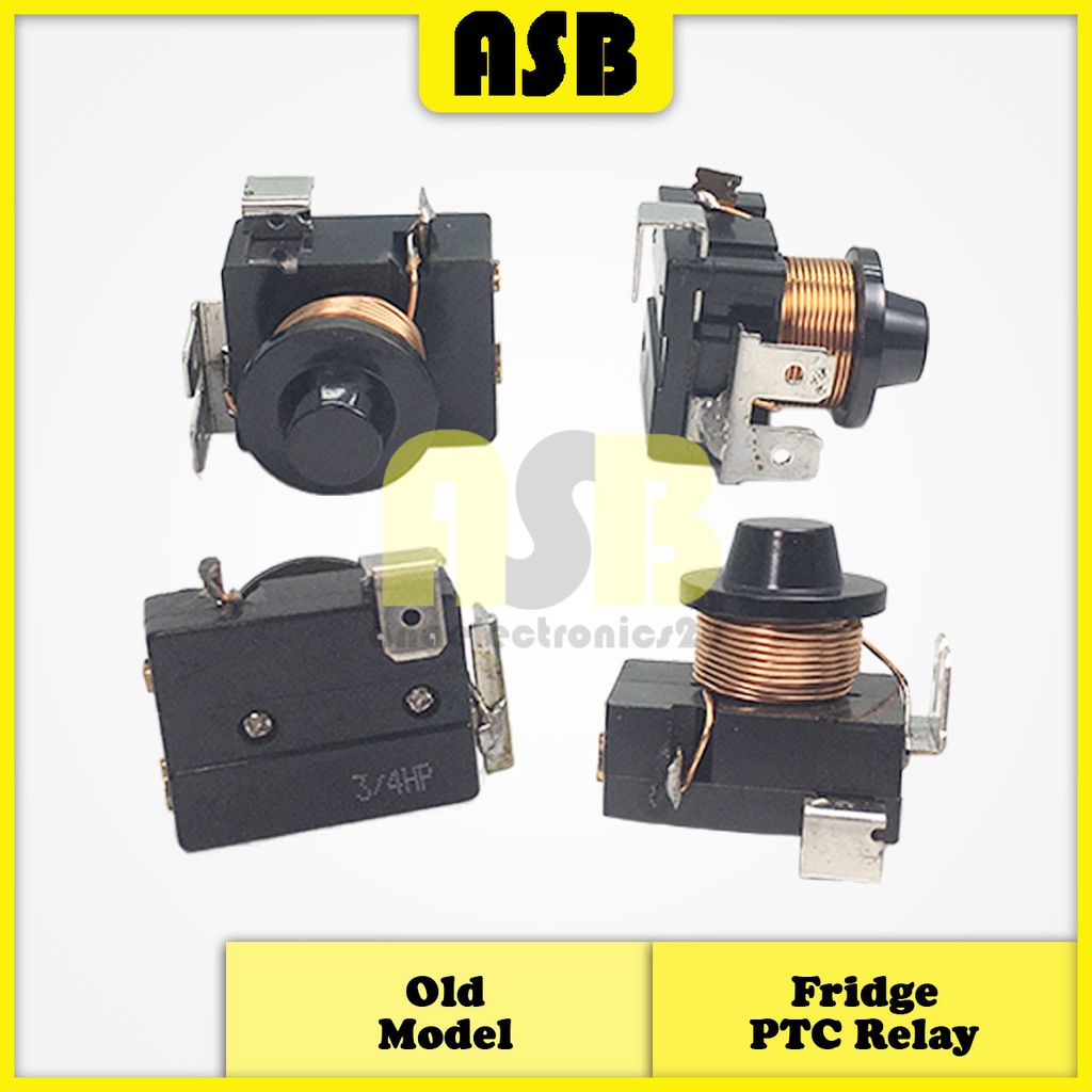 (1pc) Fridge PTC Relay ( 1/2 | 1/3 | 1/5 | 1/6 | 1/8 | 1/10 | 1/12 | 3/ ...