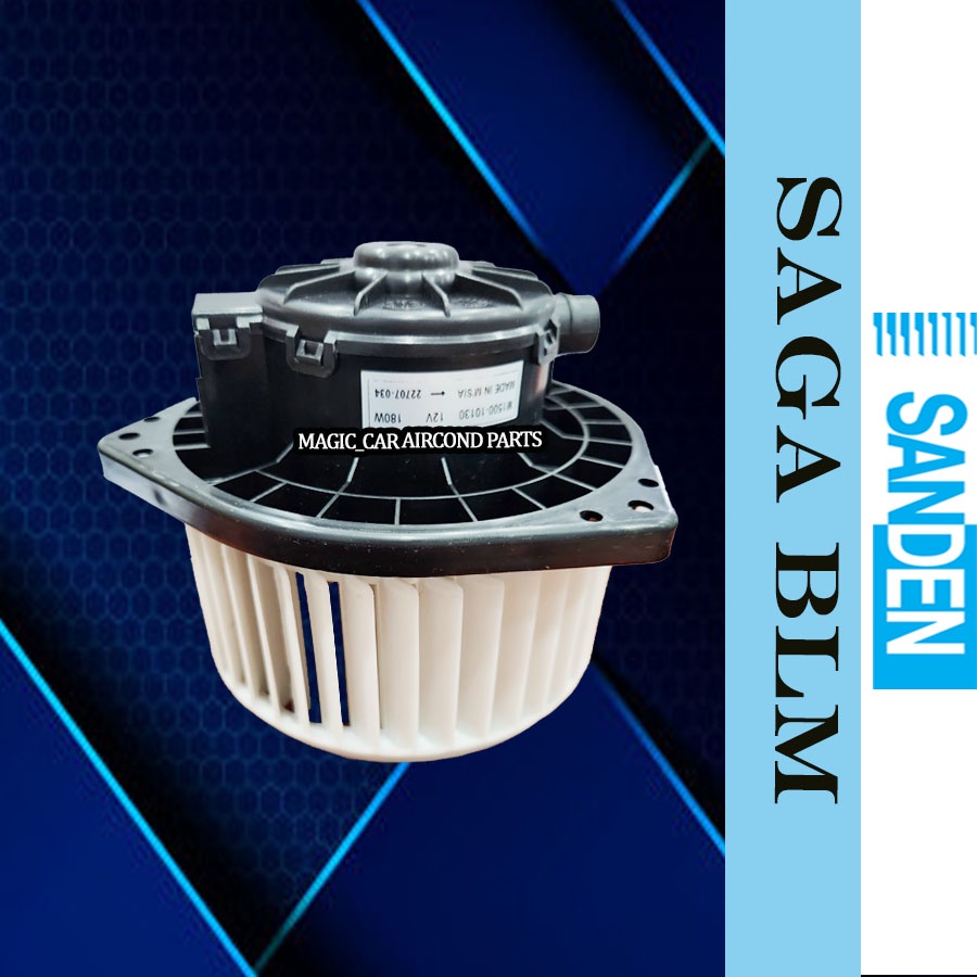 PROTON SAGA BLM ORIGINAL SANDEN SD BLOWER MOTOR (CAR AIR CONDITIONING ...