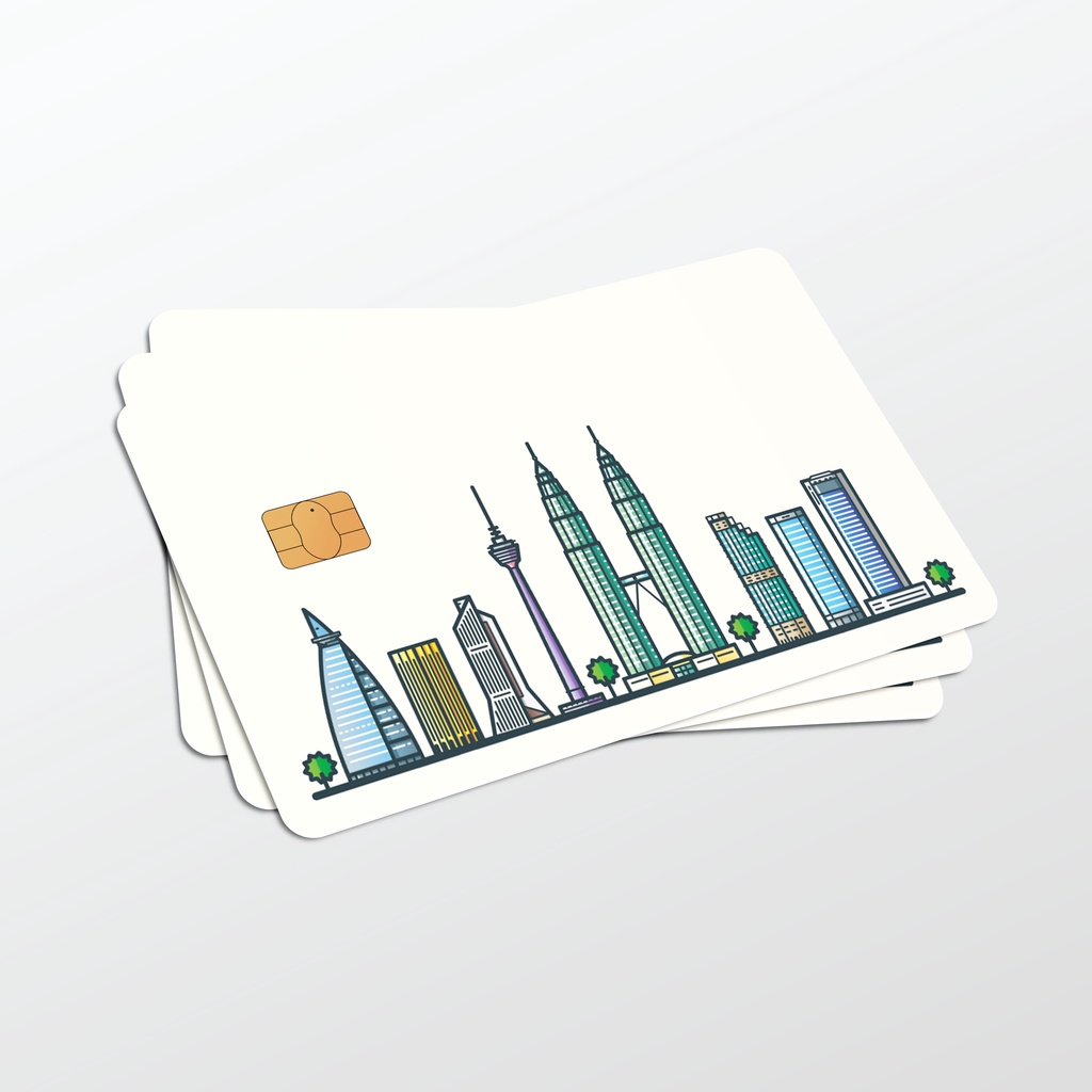 Sticker Anime Malaysia Kuala Lumpur Merdeka Card Cover Skin Access ...
