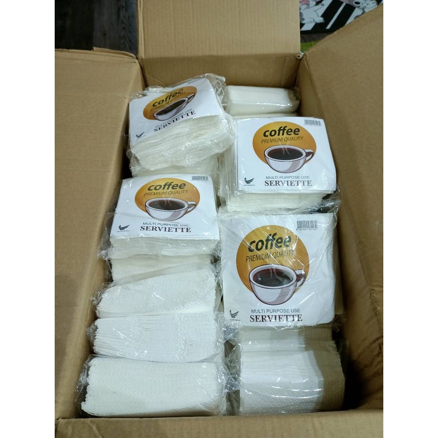 (60 PACKS x 50g ) Serviette Tissue Multi Purpose - Virgin Pulp | Shopee ...