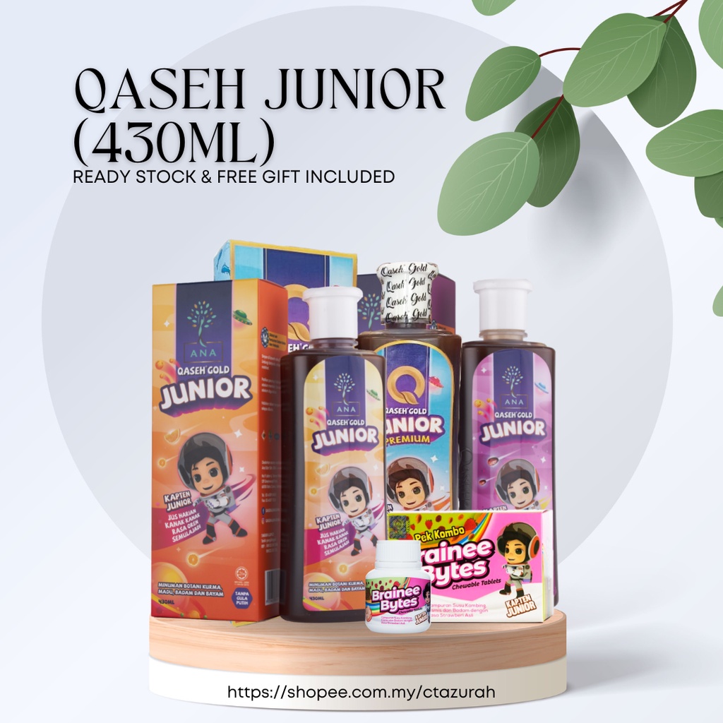 QASEH GOLD JUNIOR ASLI/OREN | BRAINEE BYTES | QASEH GOLD JUNIOR PREMIUM ...