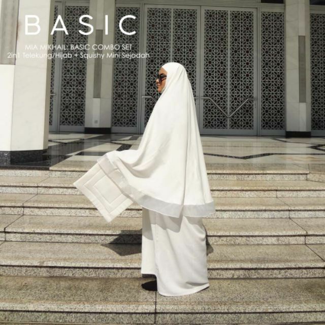 Mia Mikhail : Basic Off White | Shopee Malaysia