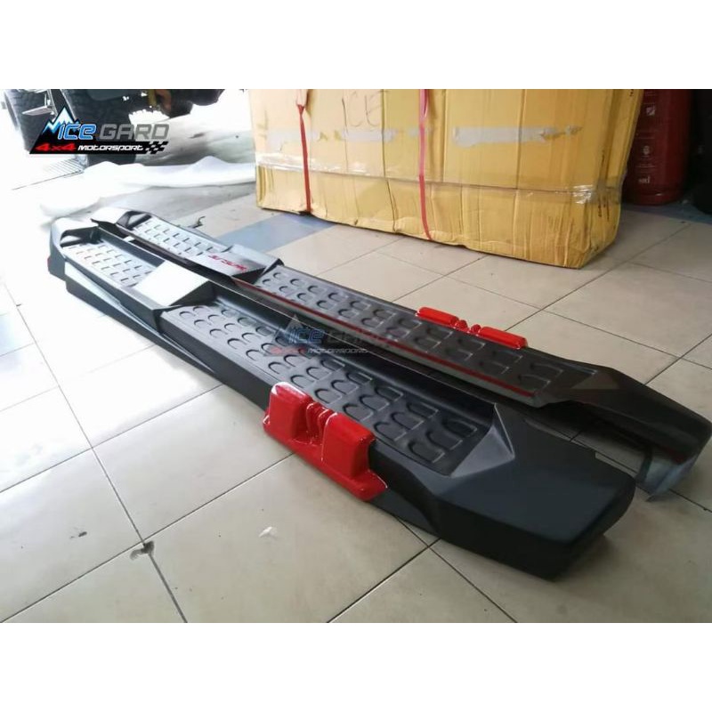 ISUZU DMAX X-TERRAIN SIDES STEP RUNNING BOARD COVER SET | Shopee Malaysia