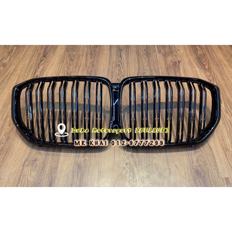 BMW G05 M5 2019 M Performance Front Grill Dual Fin Twin Pin Camera Hole ...
