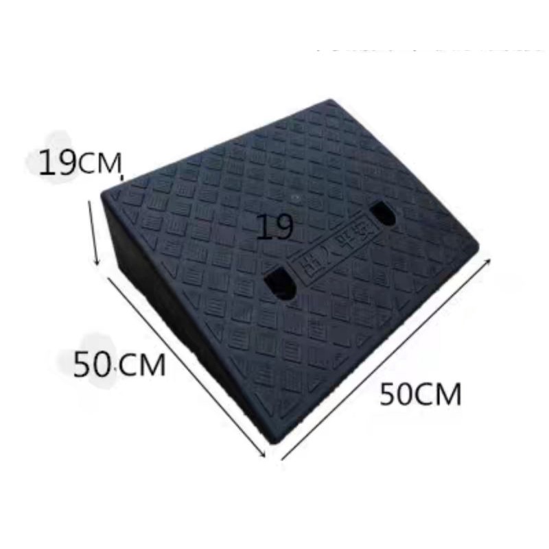[PALING MURAH] HEAVY DUTY rubber curb ramp triangle electric vehicle ...