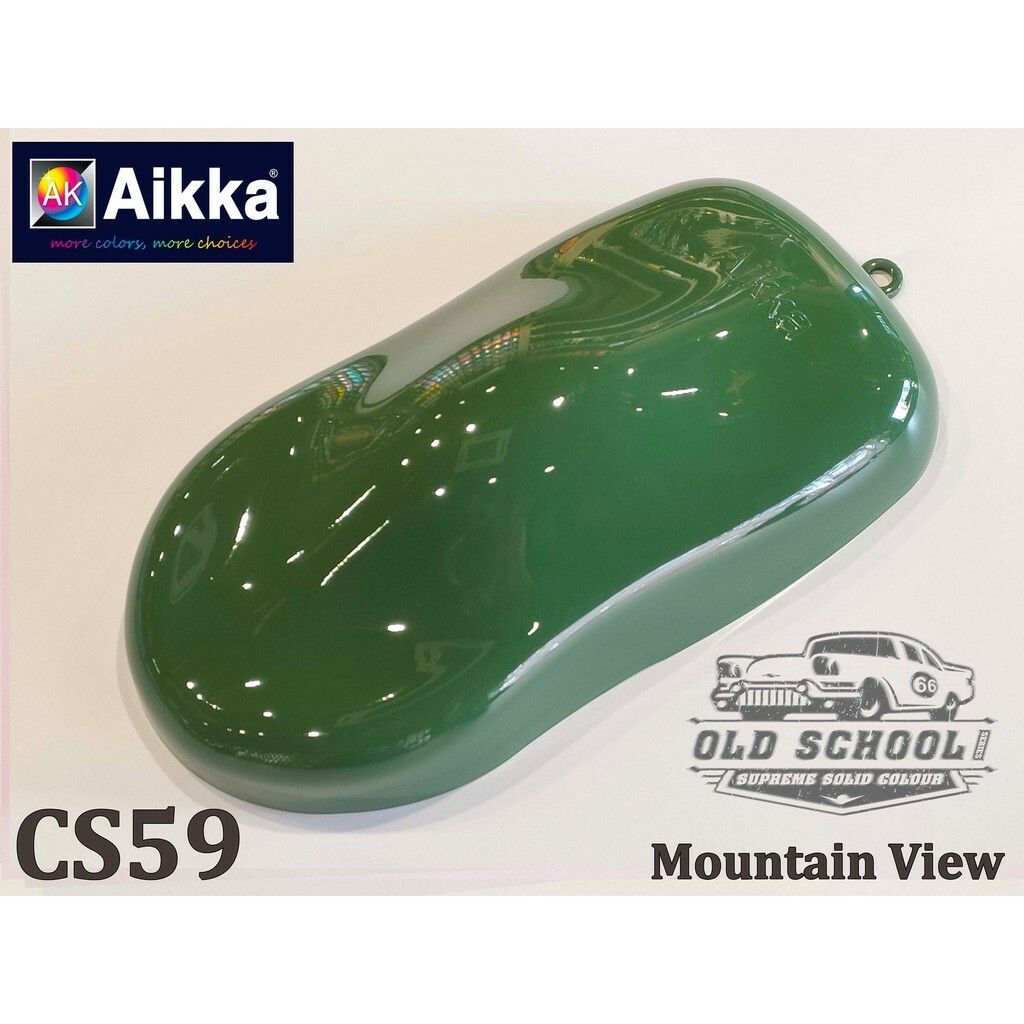 AIKKA CS59 MOUNTAIN VIEW OLD SCHOOL SUPREME SOLID COLOUR 2K PAINT ...