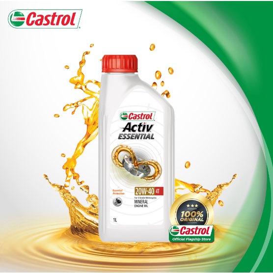 Castrol Go 4T 20W-40 Engine Oil | Shopee Malaysia