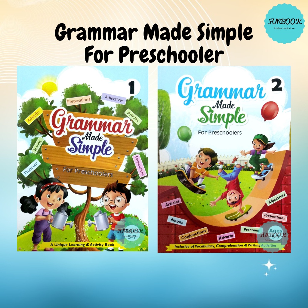 [FUNBOOK] Activity Book: Grammar Made Simple For Preschoolers Ages 5-7 ...