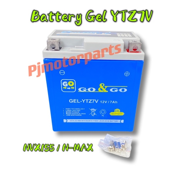 YAMAHA NVX155 / NVX 155 V1 V2 / NMAX / N-MAX / N MAX (YTZ7V 12V / 7AH ...