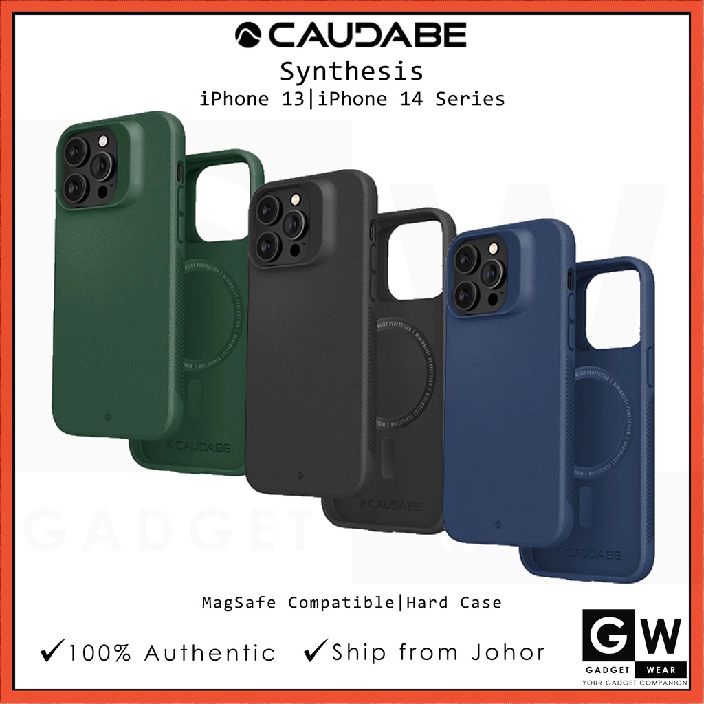 Caudabe Synthesis iP13/ 14 Pro Pro Max Case Shock Absorbing Polymer ...