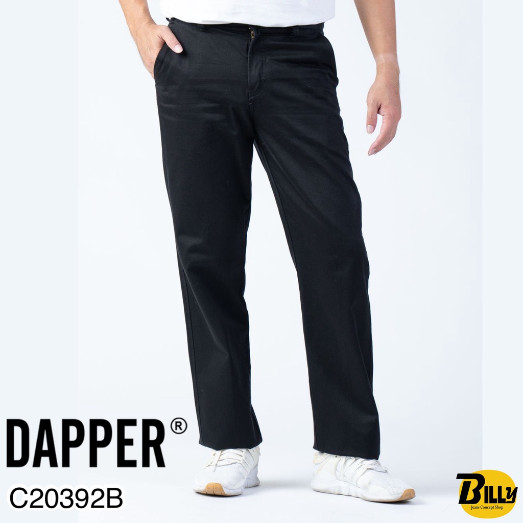 DAPPER Brand Men's Straight Cut Cotton Pants (C20392B) | Shopee Malaysia