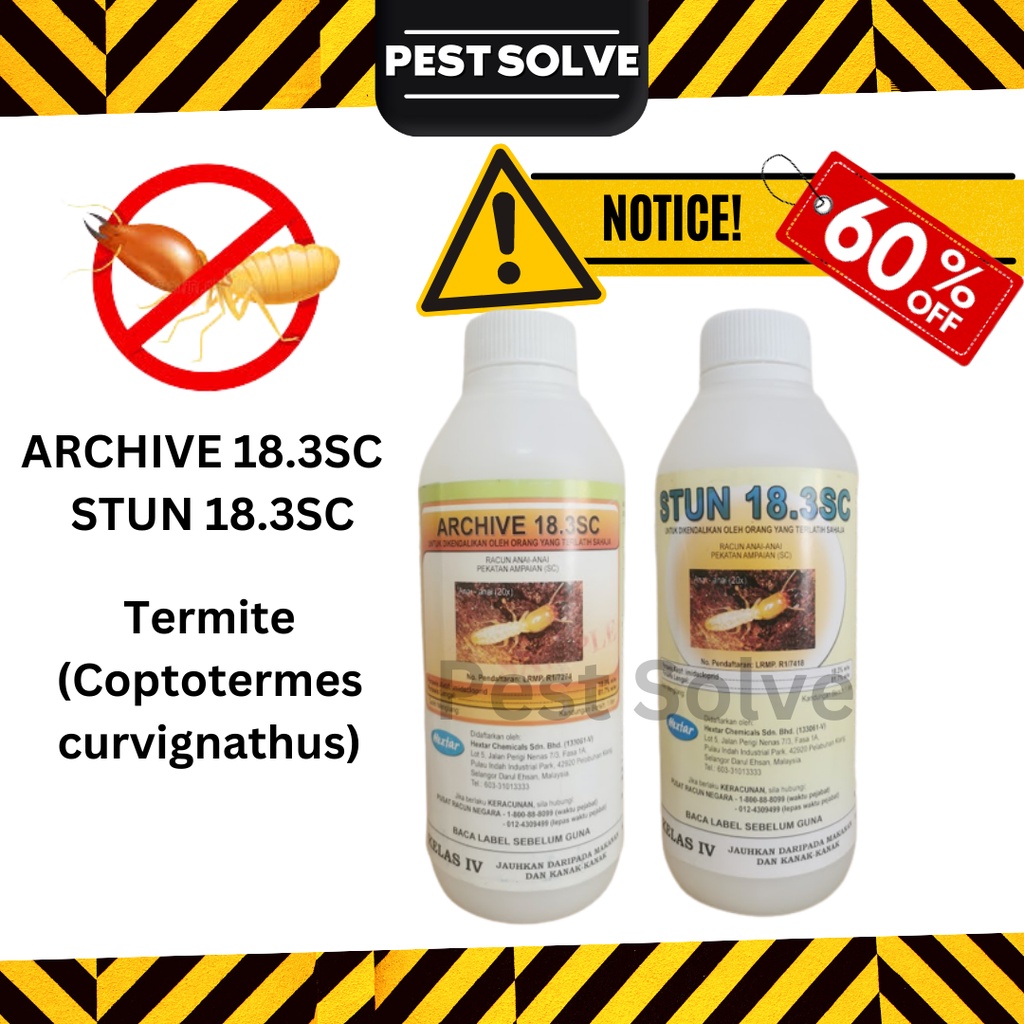 Pest Control 1 liter Archive / Stun 18.3SC Liquid 100% Original ...