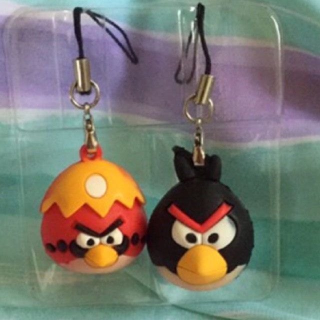 angry birds Keychain 愤怒小鸟挂件[哇] | Shopee Malaysia