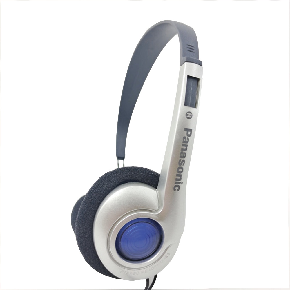 Classic Panasonic Retro Headset HIFI Small Head-mounted Three-band ...