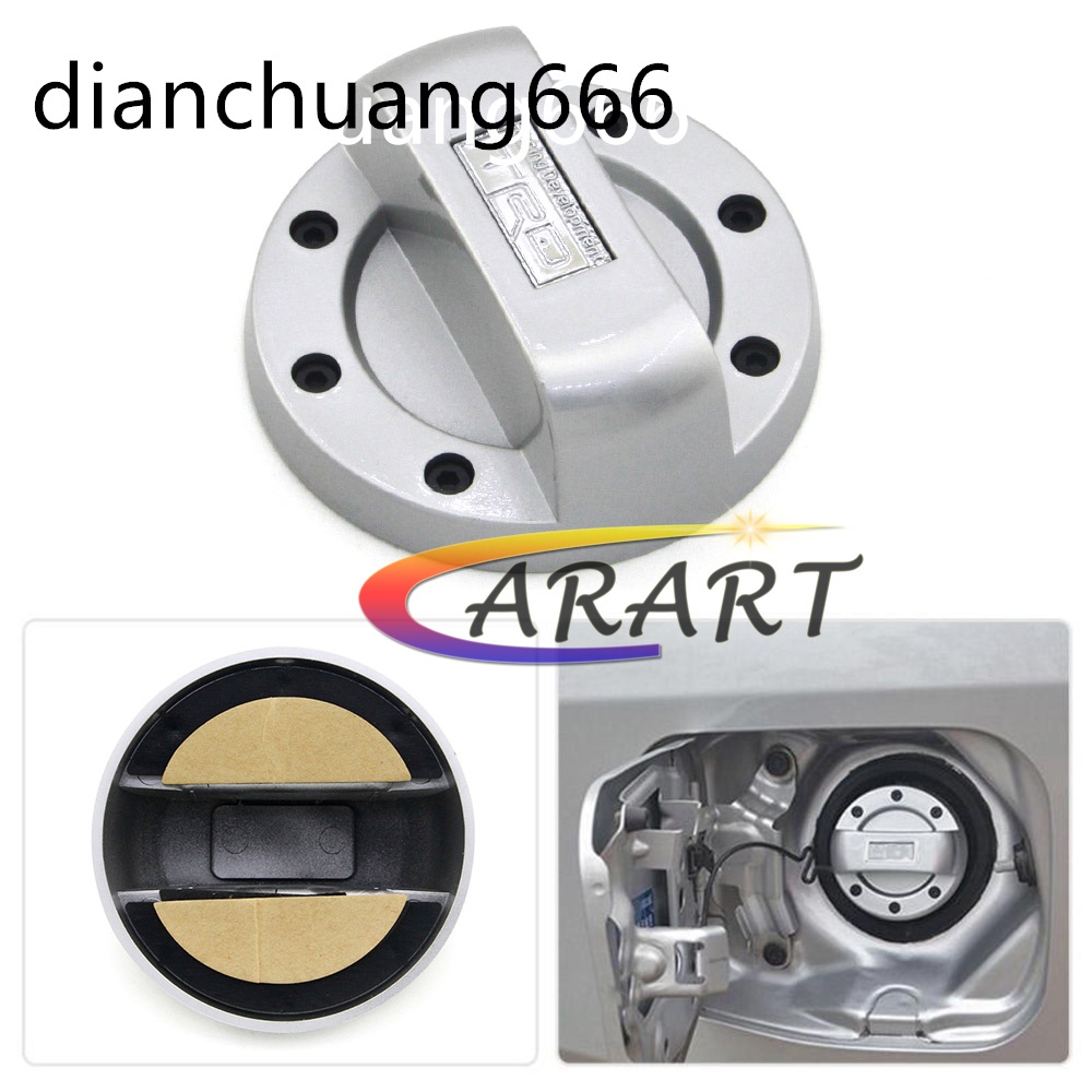 TRD Style Universal Car Gas Fuel Tank Cover Decorative Gasoline Cap ...