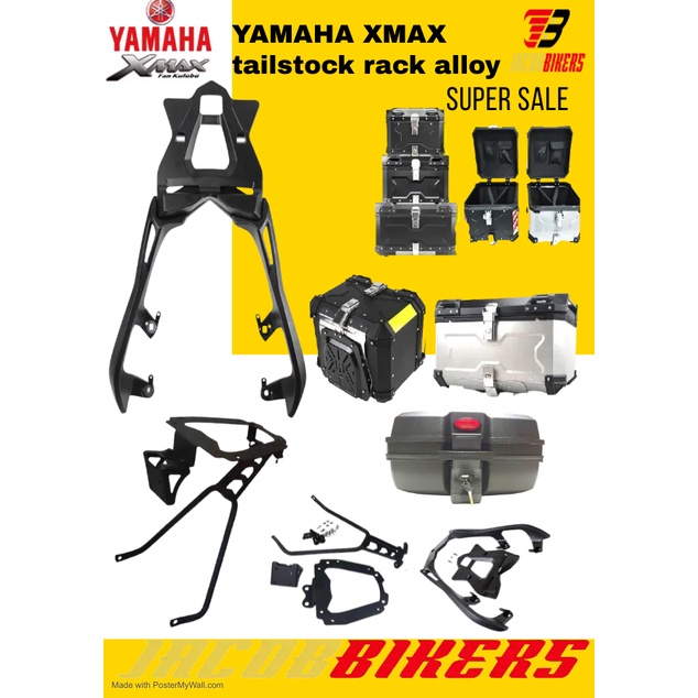 YAMAHA XMAX 300 XMAX 250 V1 V2 Modified Shelf All Aluminum Alloy ...