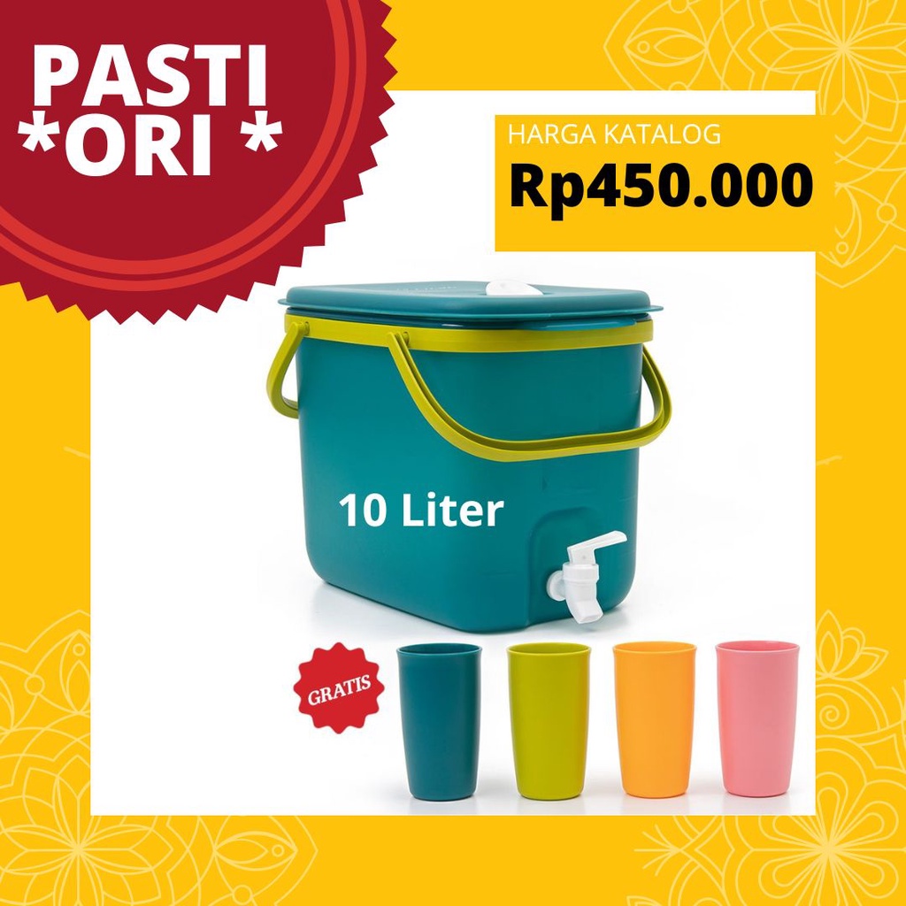 Tupperware Modular Water Dispenser 10L / Portable Water Dispenser ...