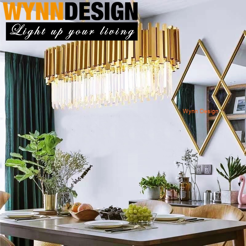 Wynn Design Lighting Modern Chandelier Raindrop Crystal Light For Hotel ...