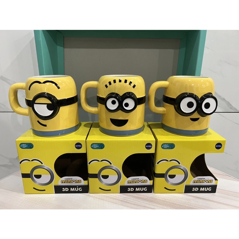 Limited Edition Minions 3D Mug by Nivea | Shopee Malaysia