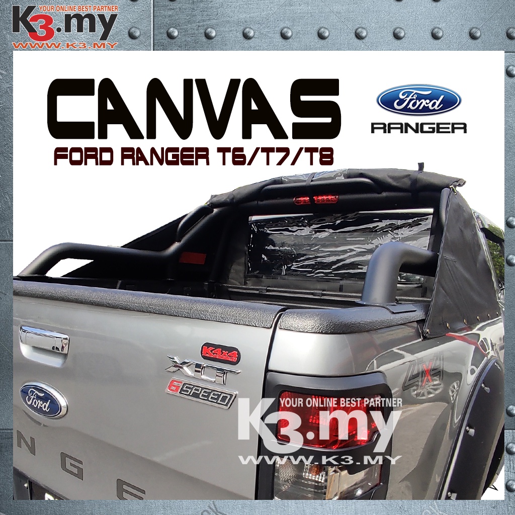 Ford Ranger T6/T7/T7, Wildtrack, Raptor Canvas 4X4 Canvas Ford Ranger ...