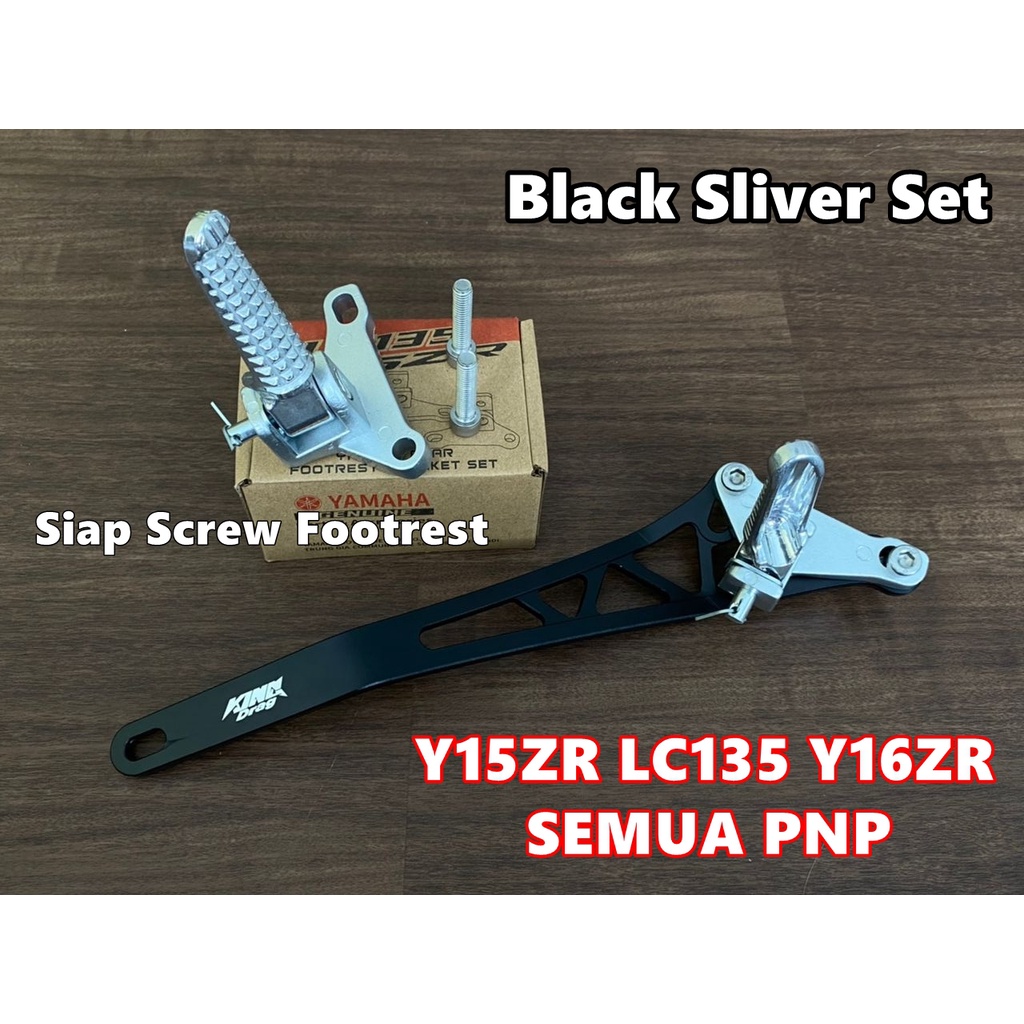 ALLOY CNC EXHAUST BRACKET YAMAHA Y16 Y15 LC135 SRL 115 BENELLI RFS150i ...