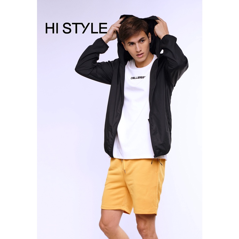 HI STYLE Men Active Lightweight Jacket - Black / Jaket Ringan Aktif ...