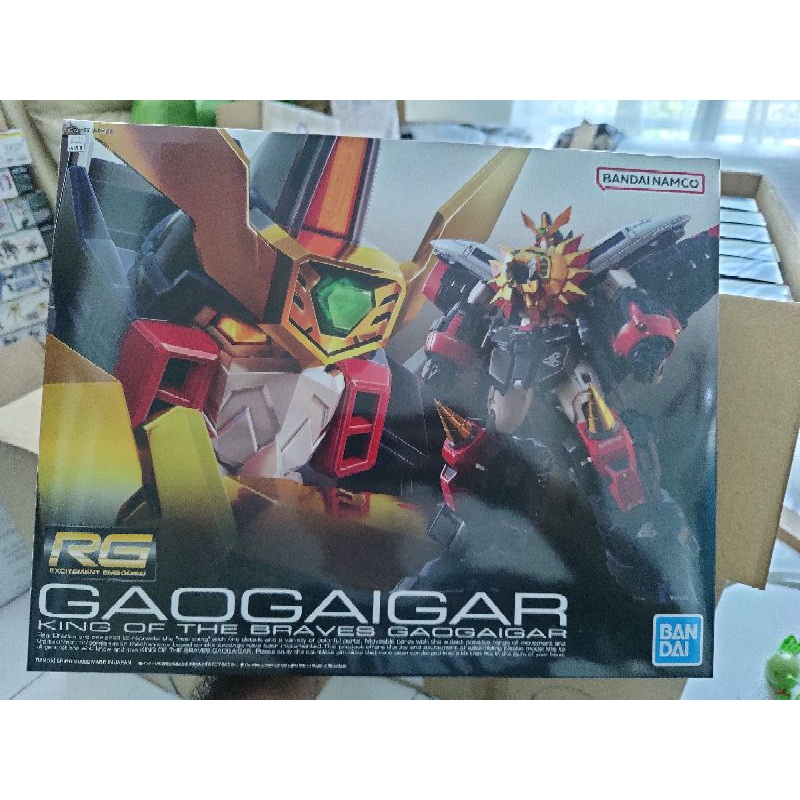 BANDAI [READY STOCK] RG GAOGAIGAR + RG GOLDYMARG THE KING OF BRAVES ...
