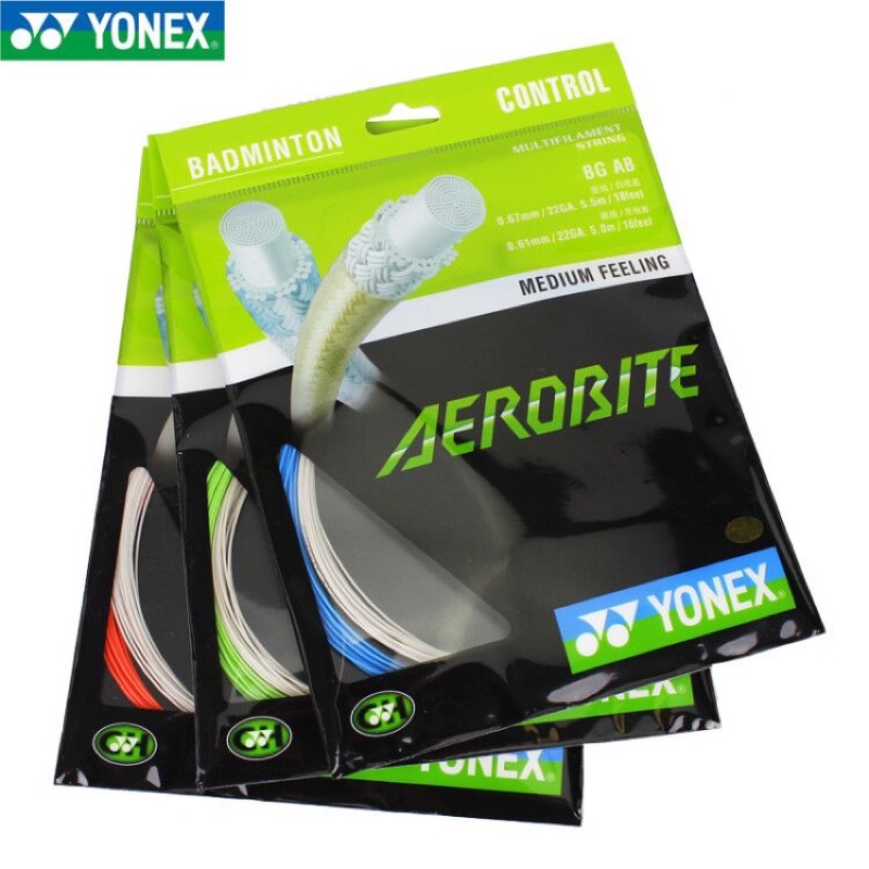 Yonex Badminton String Aerobite Tali Raket [100% Authentic] -Sports ...