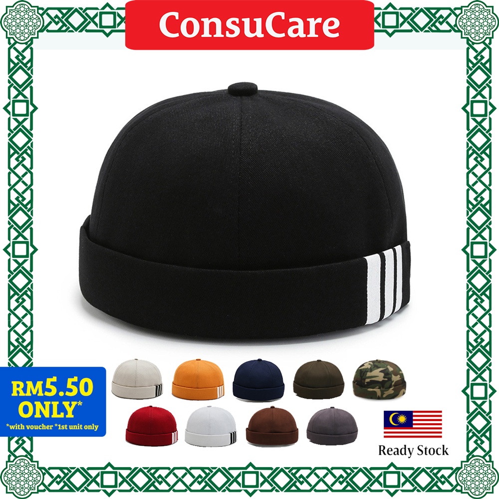 Kopiah Topi Lelaki Viral Topiah MikiHat Songkok Roll Hat Sailor Prayer ...