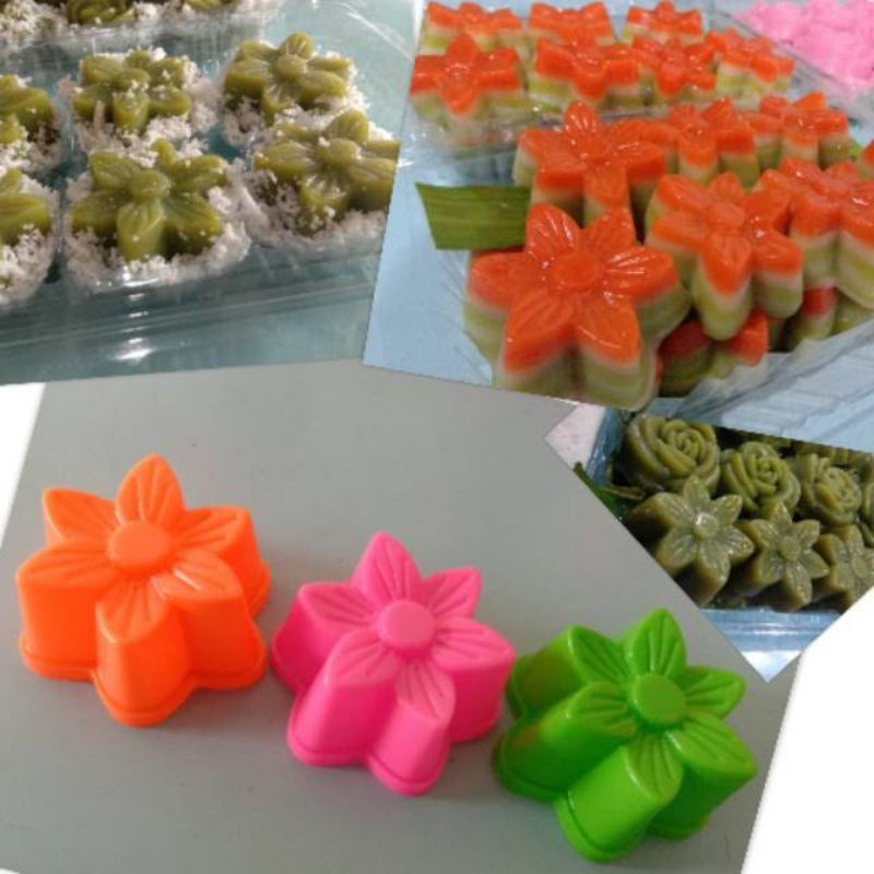 12pcs Tulip Jelly Puding Cake Molds / Acuan Bunga Tulip /Acuan Puding ...