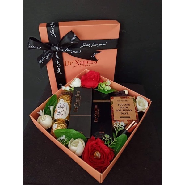 SET HANTARAN PERFUME DEXANDRA - SUPRISE BOX FOR BIRTHDAY HADIAH HARI ...