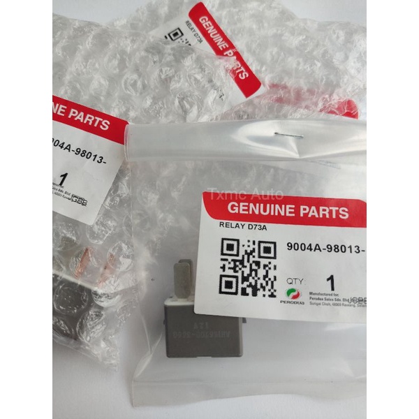 Original Perodua Denso 4 Pin Head Lamp Relay D73A, Power Relay 12V PN ...