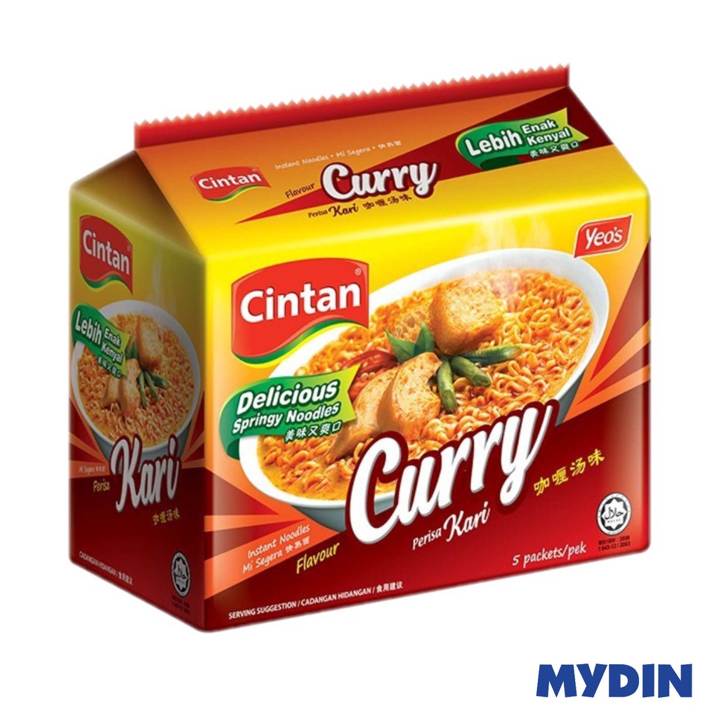 Cintan Instant Noodles Curry Flavour (76g x 5) | Shopee Malaysia