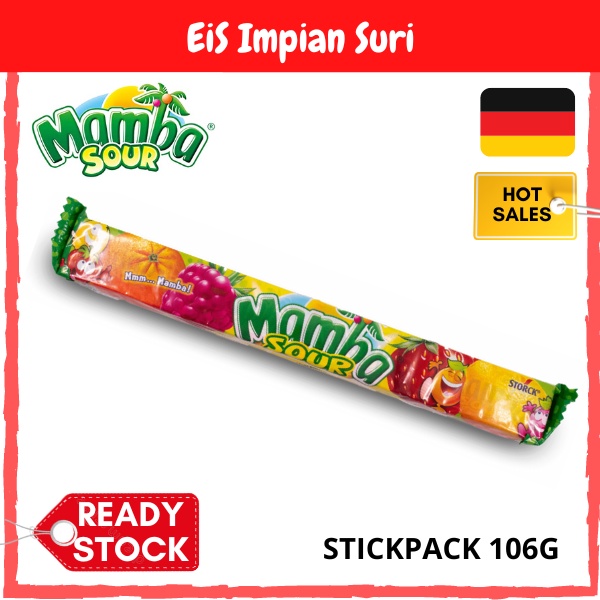 Storck Mamba Sour 106g Mamba Stickpack | Shopee Malaysia