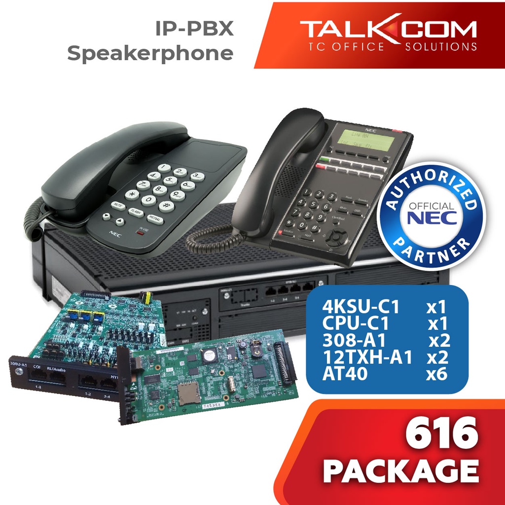 NEC 616 Package for SL2100 PABX Keyphone System | Shopee Malaysia